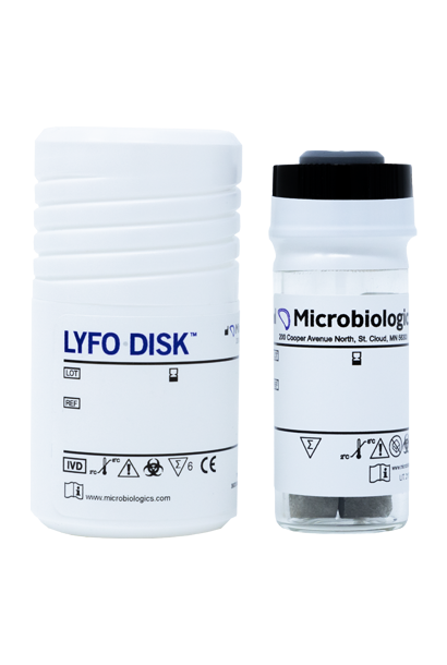 LYFO DISK Quality Control Reference Strains │ Microbiologics
